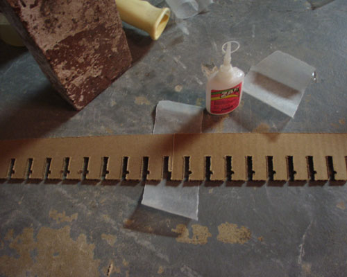 Glue Stringer Sections Together