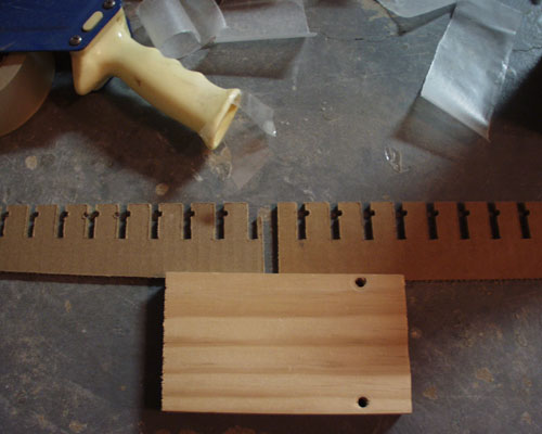 Glue Stringer Sections Together