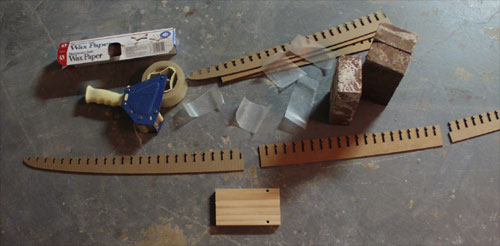 Glue Stringer Sections Together